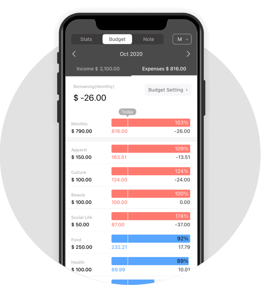 Money Manager Expense Budget Money Manager Expense Budget
